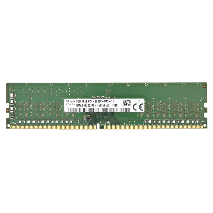 HMA81GU6CJR8N-VKN0 Hynix 8GB DDR4-2666MHz PC4-21300 Non-ECC Unbuffered UDIMM CL19 1Rx8 1.2V 288 ...