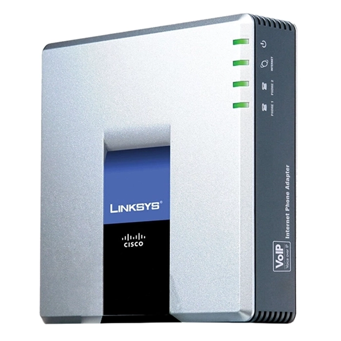 PAP2T-NA Linksys 2 x Ports Voice-over-IP Internet Phone Adapter