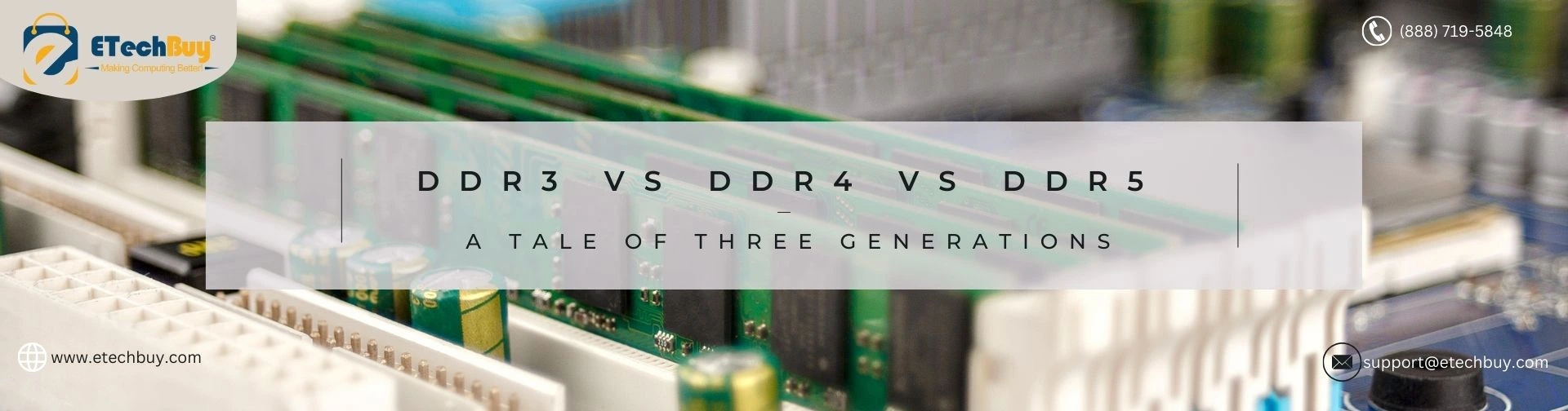 DDR3 vs DDR4 vs DDR5: A Tale of Three Generations - Choosing the Right RAM for Your System