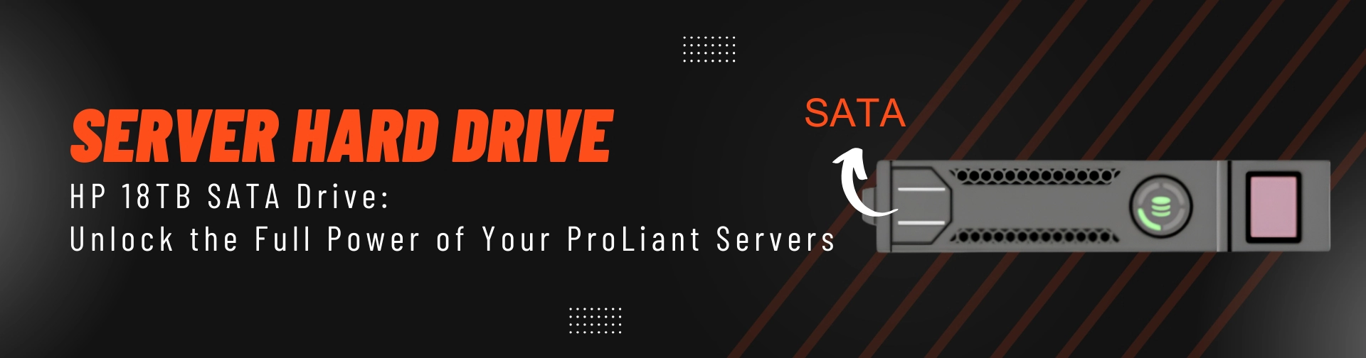 HP SATA G10 18TB 6G 7.2K 3.5" LPc HDD for ProLiant Servers
