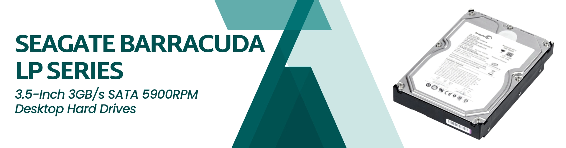 Seagate BarraCuda LP Series 3.5-Inch 3GB/s SATA 5900RPM Desktop Hard Drives