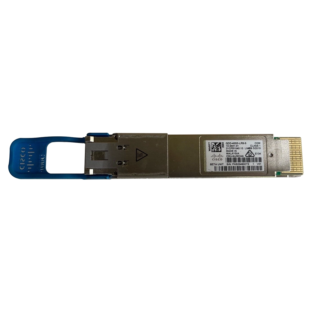 QDD-400G-LR8-S Cisco 400Gb/s 400GBase-LR8 PAM4 Single-mode Fibre 1330nm ...