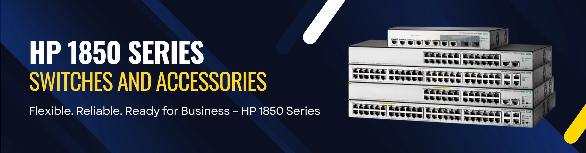 HP 1850 Series Switches & Accessories | Smart Managed Network Solutions