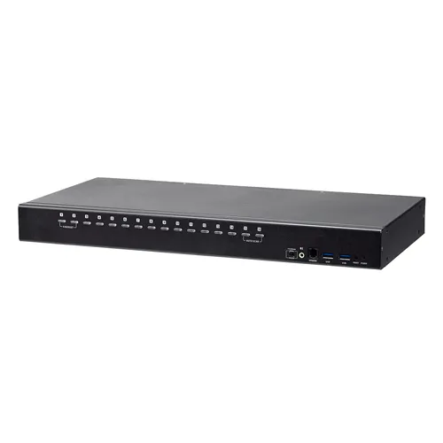 Q1P54A HP 8 x Ports RJ-45 Rack-mountable 1U KVM Switch