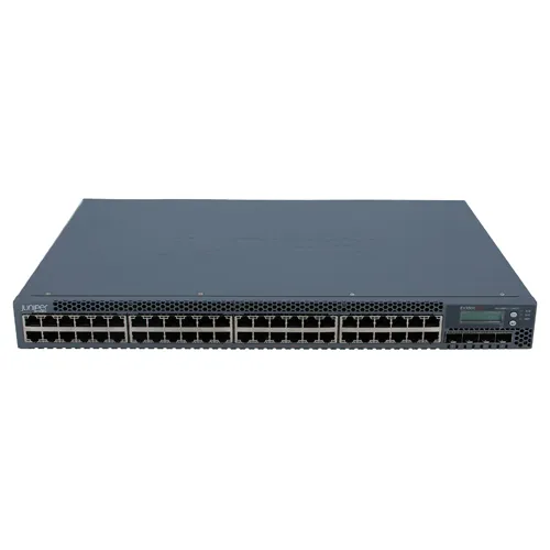 EX3300-48P Juniper EX3300 Series 48 x RJ-45 Ports PoE+ 10/100/1000Base-T Layer 3 Managed 1U Rack ...