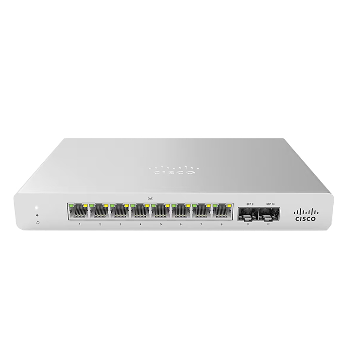 MS120-8FP-HW Cisco Meraki MS120-8FP 8 x RJ-45 Ports PoE+ 10/100 ...