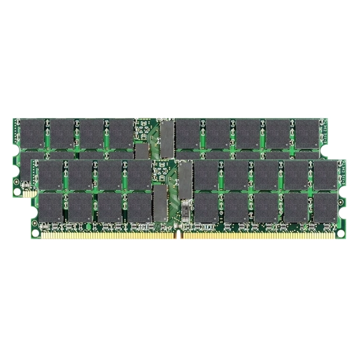 A2443910 Dell 2GB Kit (2x1GB) DDR2-667MHz PC2-5300 ECC Registered 240 ...